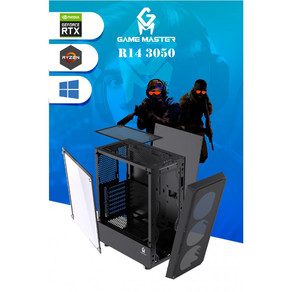 Game Master R14 3050 R5 5500 CPU 16GB DDR4 RAM 512GB M.2 SSD 6GB ...